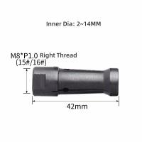 China Standard Spring Steel Bar Feeder Collet For Swiss Lathe Feeding Machine for sale