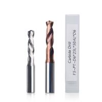 China Straight Flute Carbide Drill High Precision Step Drill 3XD/5XD Solid Carbide Cutting Drill for sale