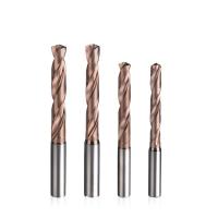 China Din Standard Inner-Coolant 5xd Step 0.1mm Drill carbide spiral flute split drill for sale