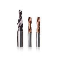 China customized made nano coated Custom carbide drill with coolant hole for sale