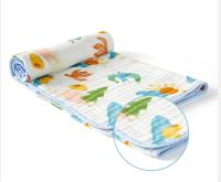 China Soft Good Air Permeability 53'' Printed Gauze Fabric Non Irritating For Garment for sale