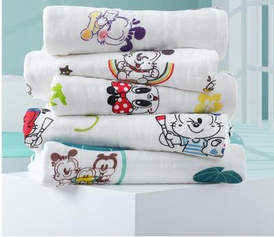 China Animal Print Woven Crepe Printed Gauze Fabric 100m / Roll Fluffy Comfortable for sale