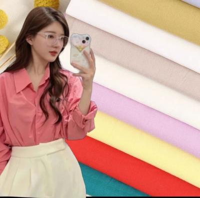 China 100 Percent Cotton  Fabric For Woven Shirt Jacket 40S Yarn 130GSM A Class for sale