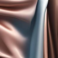China Satin Summer Fabric Dress Slight Shine Women Skirt Smooth Polyester for sale