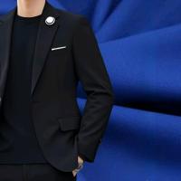 China 48% Polyester 29% Rayon 19% Wool 220gsm Business Material Fabric for sale