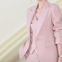 China Business Suit Fashion Fabric Luxury 210gsm 75%Polyester 25%Rayon Pants Suiting Fabric for sale