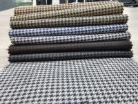 China 300 GSM Lightweight Wool Blend Suiting Fabric with 10% Wool, 70% Polyester, and 20% Rayon for sale