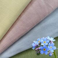 China 220 GSM Breathable Wrinkle Resistant Linen Rayon Fabric for Blouses and Shirts for sale