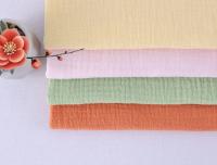China 100% Cotton 40S Double Gauze Fabric (120GSM) Naturally Soft. Breathable. Made for Relaxed Living. for sale