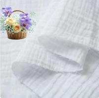 China 100% Cotton 40S Double Gauze Fabric (120GSM) Naturally Soft. Breathable. Made for Relaxed Living. for sale