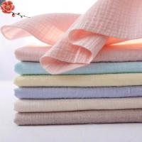 China 100% Cotton Double Gauze Fabric | Baby Muslin Fabric | Cotton Gauze Fabric for sale