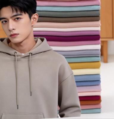 China 210gsm Sand-Washed Air Layer Knit Fabric with Excellent Elastic Recovery and High Wrinkle Resistance for sale