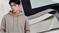 China 210gsm Sand-Washed Air Layer Knit Fabric with Excellent Elastic Recovery and High Wrinkle Resistance for sale