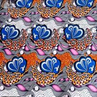 China Premium 100% Cotton African Wax Print Fabric with Vibrant Colors and 115cm Width for sale