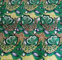 China Pagne Wax Africain – 100% Cotton African Wax Print Fabric for sale