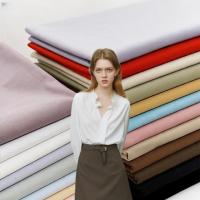 China This 100% Polyester Poplin is made from 75D × 75D yarns at 110 GSM and woven in a high-density construction for sale