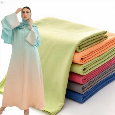 China Premium Soft Nida Fabric with Excellent Drape and Wrinkle Resistance for Abaya and Modest Wear for sale