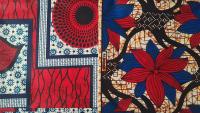China Vibrant Durable High Wrinkle Resistance African Wax Print Polyester Fabric for sale
