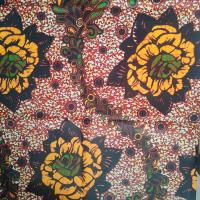 China 100% Cotton African Wax Print Fabric with Vibrant Colors and High Wrinkle Resistance for Ankara and Kitenge Styles for sale