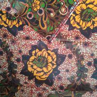 China 100% Cotton African Wax Print Fabric with High Wrinkle Resistance and Vibrant Colors for Ankara and Kitenge Dresses for sale