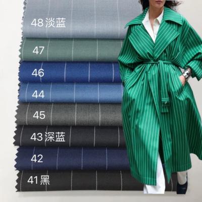 China 80% Polyester 20% Rayon 164gsm Yarn-Dyed Stripe Uniform Fabric for Professional Workwear for sale
