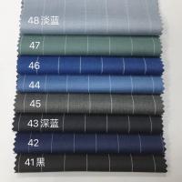China Polyester Yarn-Dyed Stripe Fabric - Wrinkle-Resistant Easy-Care 230gsm Uniform Fabric for Professional Workwear for sale