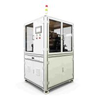 China Aluminum Die Casting Auto Water Pump Cover Vision System Inspection Equipment + Manipulator Positioning for sale