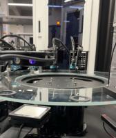 China High Precision Sealing Ring Glass Disc Visual Inspection Machine 100-400Pcs/Min Customizable for sale
