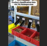 China Vision Inspection Machine 100-600 Pcs/Min Avoids Scratching The Surface Of Copper Tubes And Ensures for sale