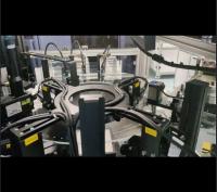 China Gentle Handling Vision Inspection Machine 100-800 Pcs/Min For Silver Contact Glass Disk for sale