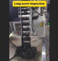 China 60-300Pcs/Min Vision Inspection System Long Screw Indexing Disk Stable Long Part Anti Deflection Sorter for sale