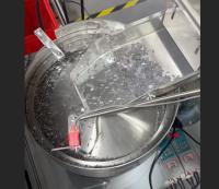 China Pin Glass Disc Automated Vision Inspection Equipment Optical Sorting 300-800 Pcs/Min With 6MP-10MP  Camera for sale