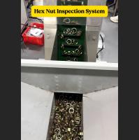 China Integrated Automated Visual Inspection Equipment 100-500 Pcs/Min Counting And Packaging For Hex Nuts for sale