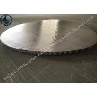 China Stainless Steel Johnson Wire Screen Round Panel No Frame Strip Rod for sale