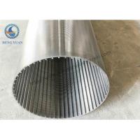 China Wedge Wire V Shape Johnson Screen Filter Pipe for sale