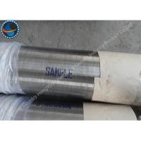 China Stainless Steel STC Threaded Wire Wrap Screen Pipe For Water Well And Oil Well for sale