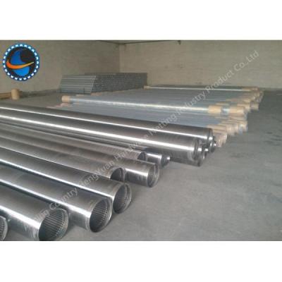 China Non Clogging Johnson Wire Screen Low Carbon Galvanized Steel / Stainless Steel Made for sale