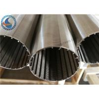 China Water Well Sand Control Johnson Screens Wedge Wire Slotted Pipes for sale
