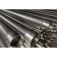China Welded Stainless Steel Continuous Slot Screen For Water Well Drilling for sale