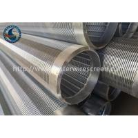 China 4-1/2inch Lcg Johnson Non Clogging Wire Wrapped Screen Tube For Shallow Well for sale