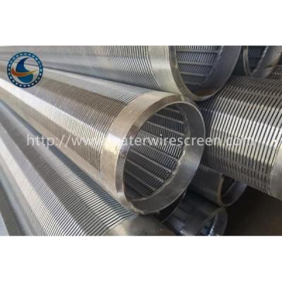 China 4-1/2inch Lcg Johnson Non Clogging Wire Wrapped Screen Tube For Shallow Well for sale
