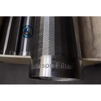 China Stainless Steel Johnson Filter Welded Wedge Wire Screen Pipe for sale
