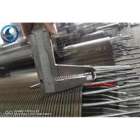 China OD 273mm V Wire Johnson Wire Screen Non Magnetic Stainless Steel for sale