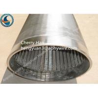 China Full Welding Johnson Water Filter Pipe Anti Corrosion For Oil / Gas Industry for sale