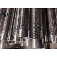 China 304 Stainless Steel Wedge Wire Screen Slot 40 60 80 for sale