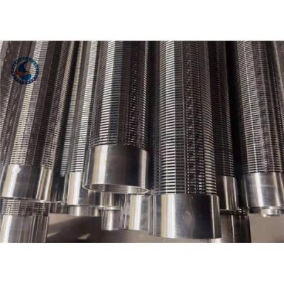 China 304 Stainless Steel Wedge Wire Screen Slot 40 60 80 for sale