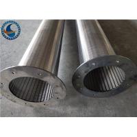 China 5800mm Length Water Wire Screen Q195 / Q235 Galvanized Low Carbon Steel Made for sale