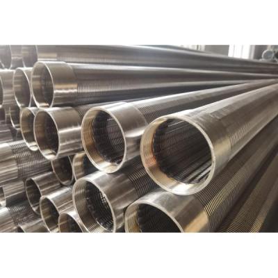 China Customized Continuous Slot Johnson Wire Screen 89mm Diameter for sale