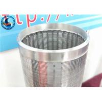 China Continuous Slot Johnson Stainless Steel Well Screens for sale