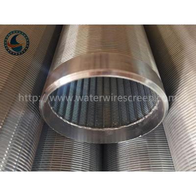 China Low Carbon Galvanized 219mm OD Water Well Screen For Sand Control In Shallow Well for sale